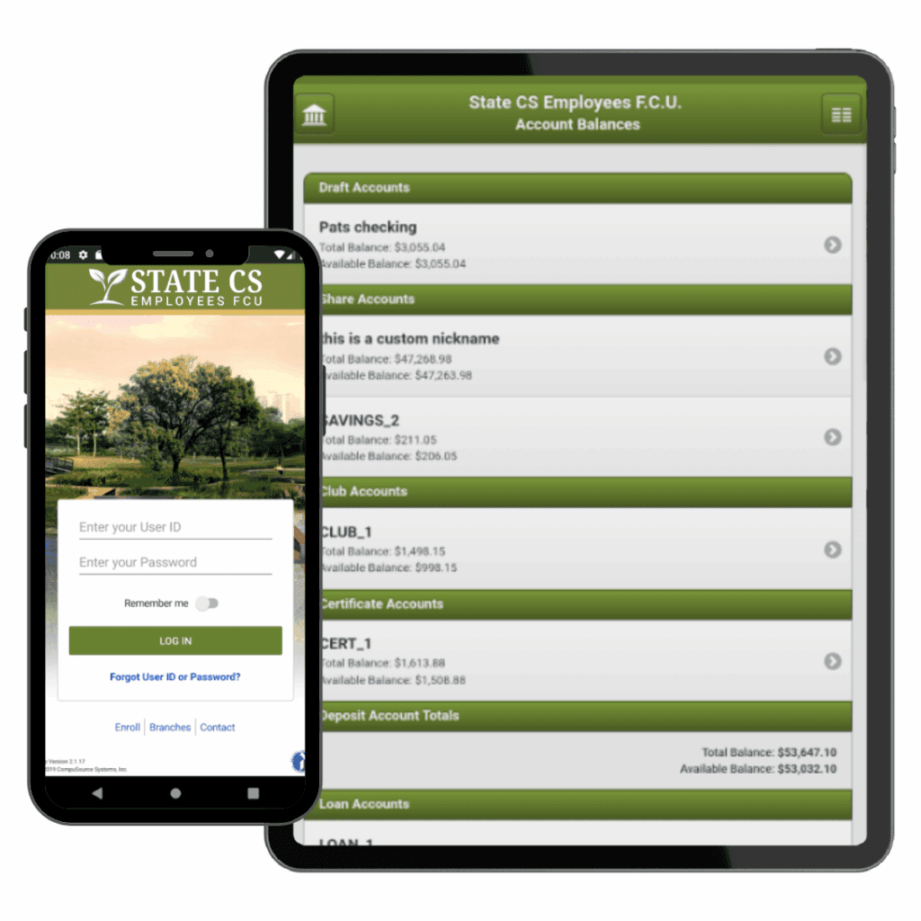 Online & Mobile Banking | State CS Employees Federal Credit Union